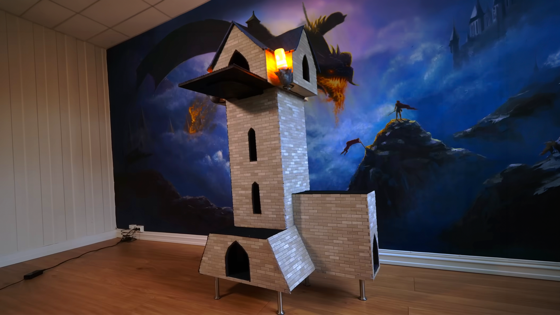 How to make a cat castle