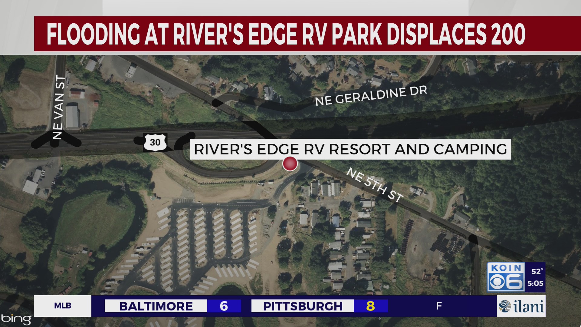 Nearly 200 residents evacuated from Clatskanie RV park due to flooding
