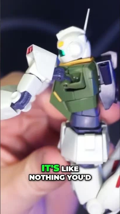 Robot action figure's chest & arm articulation: Anime posing! #shorts