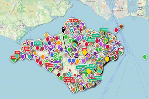 See the new online island map with 1,300 locations celebrating ...
