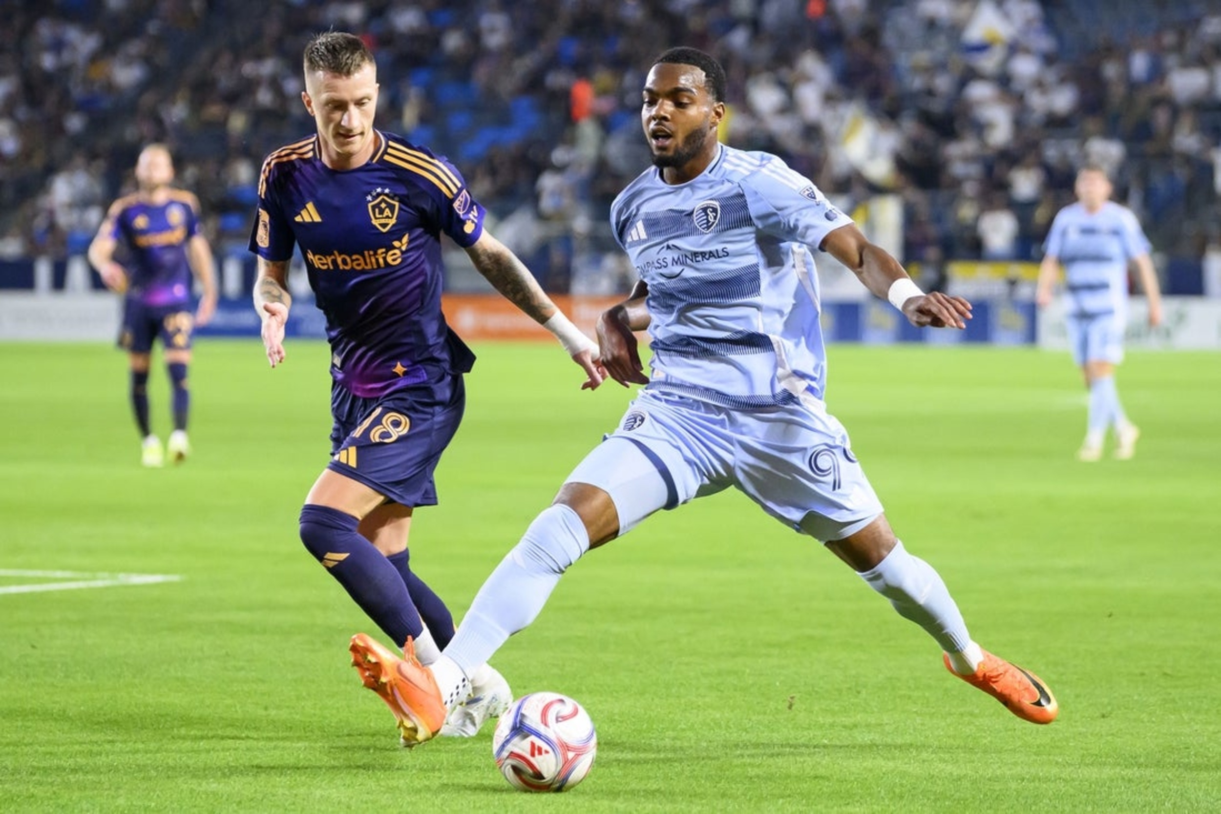 Lasse Johnsen's debut goal helps Kansas City earn 1st win at Galaxy