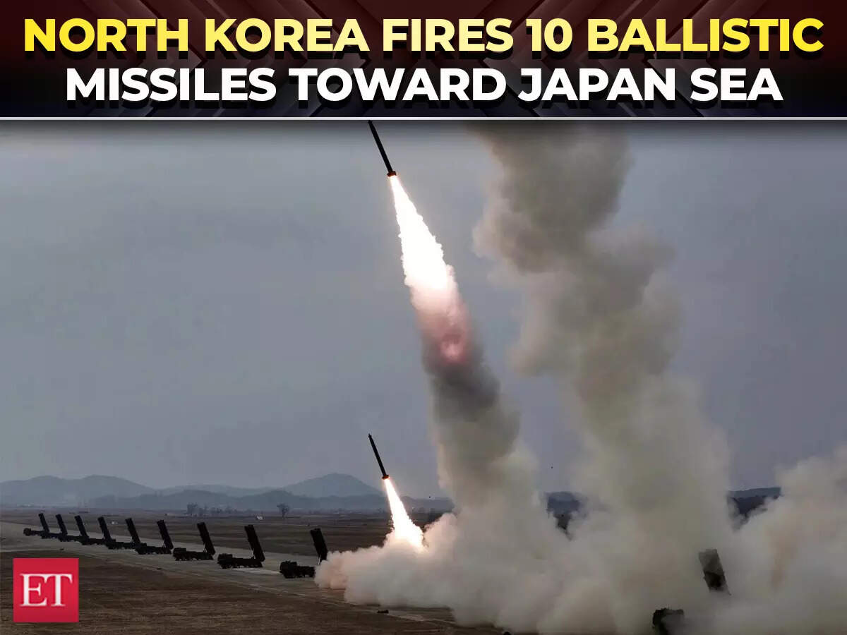 North Korea launches 10 missiles toward Sea of Japan; Indo-Pacific ...