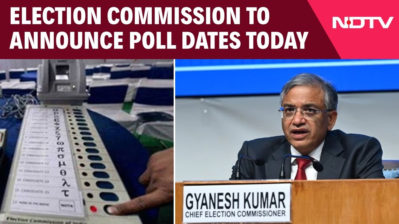 Election dates announcement today, poll panel press conference at 4 pm
