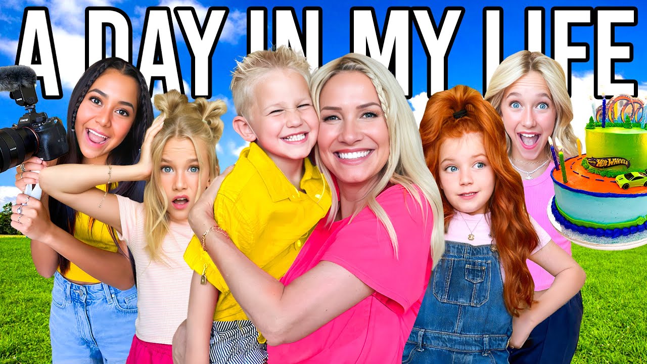 A realistic day in my life with 16 kids growing up fast! 😢