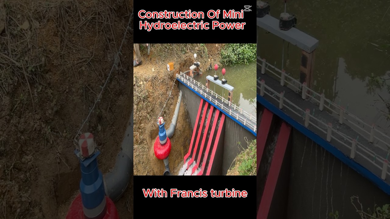 Unleashing green energy with a mini dam