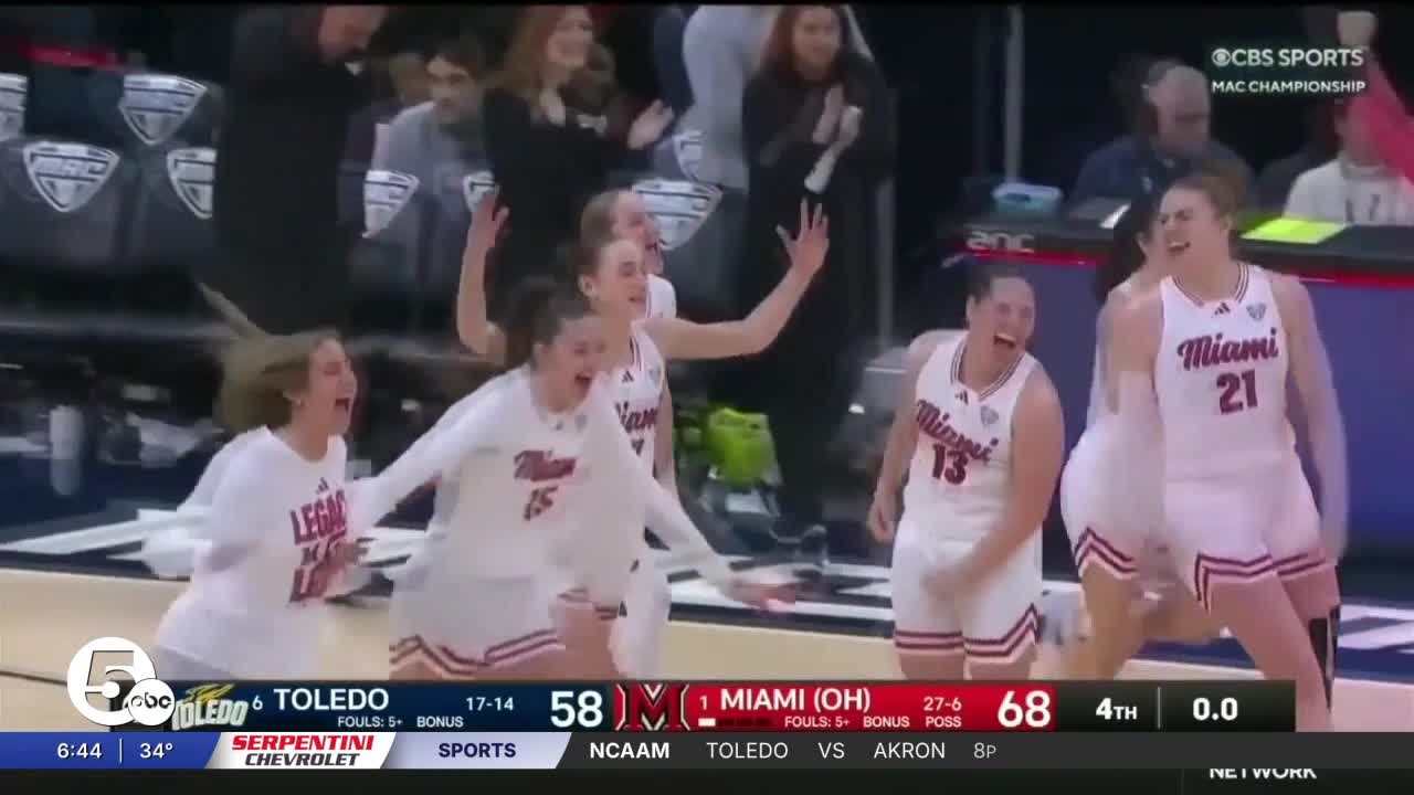 Miami women's basketball wins MAC championship, clinching NCAA ...