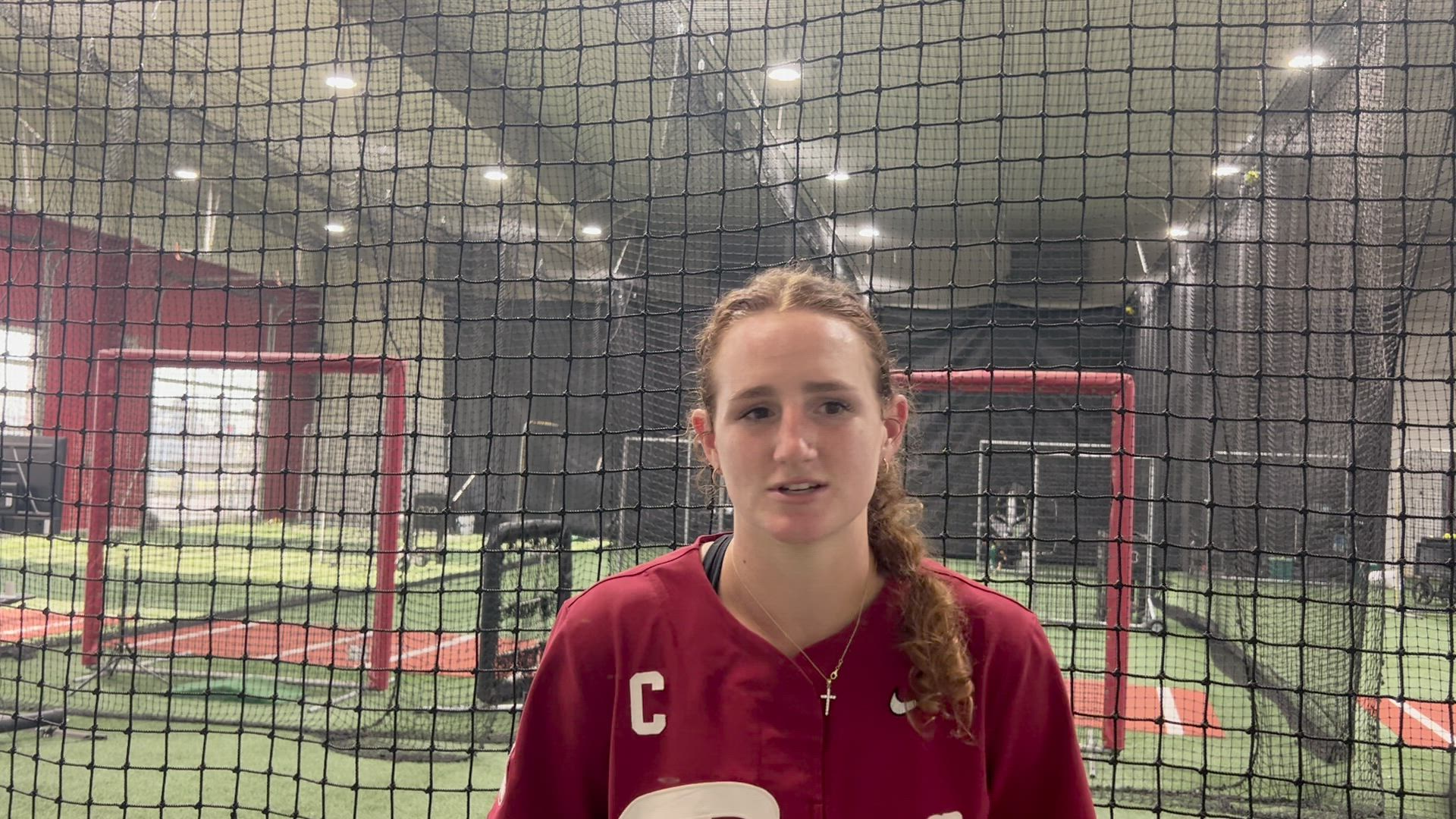 Marlie Giles after Alabama's loss to Arkansas