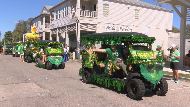 Krewe of Blarney holds 31st annual St. Patrick’s Day parade in Pass ...