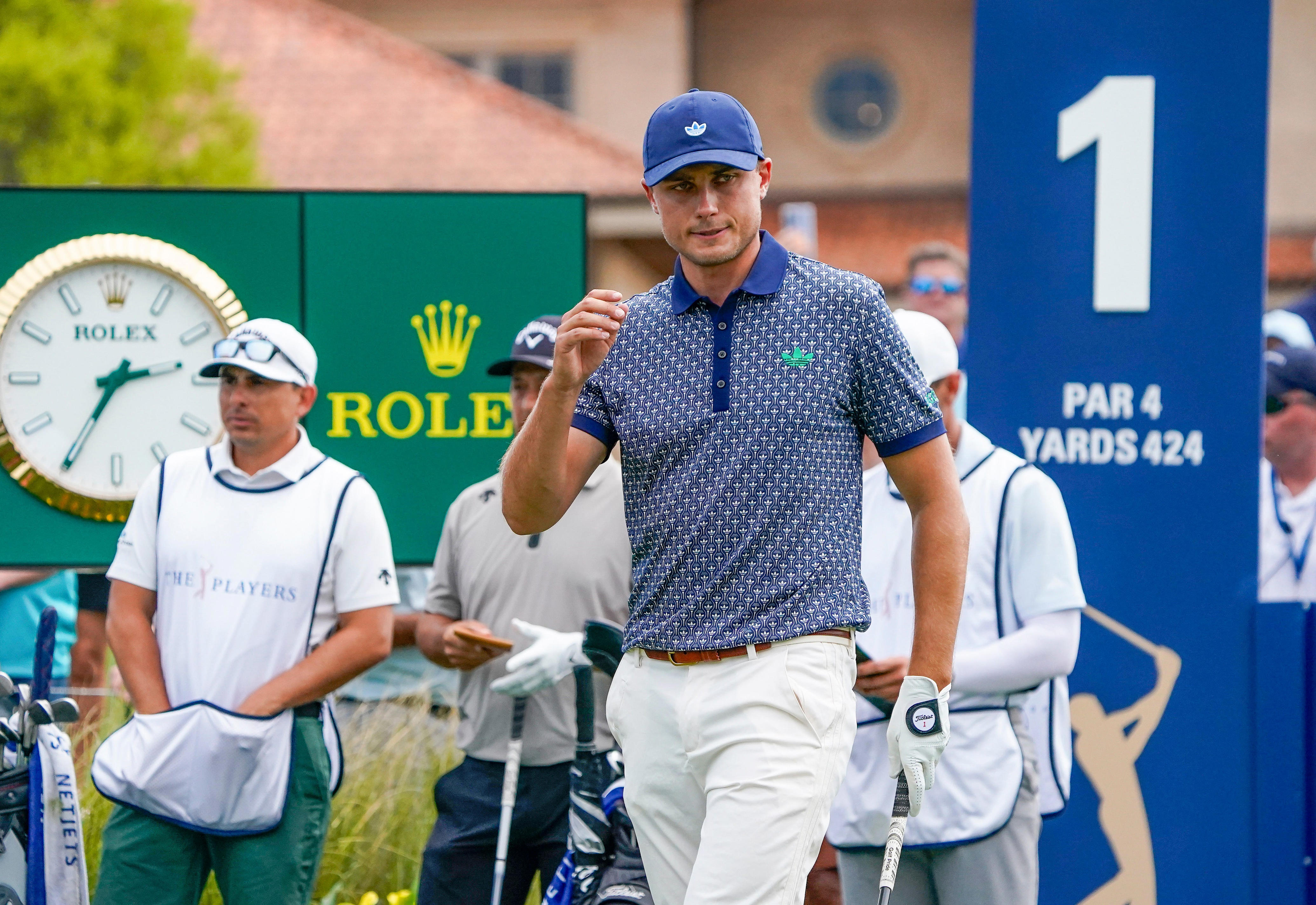 Players Championship 2026 leaderboard updates. Ludvig Aberg leads pack