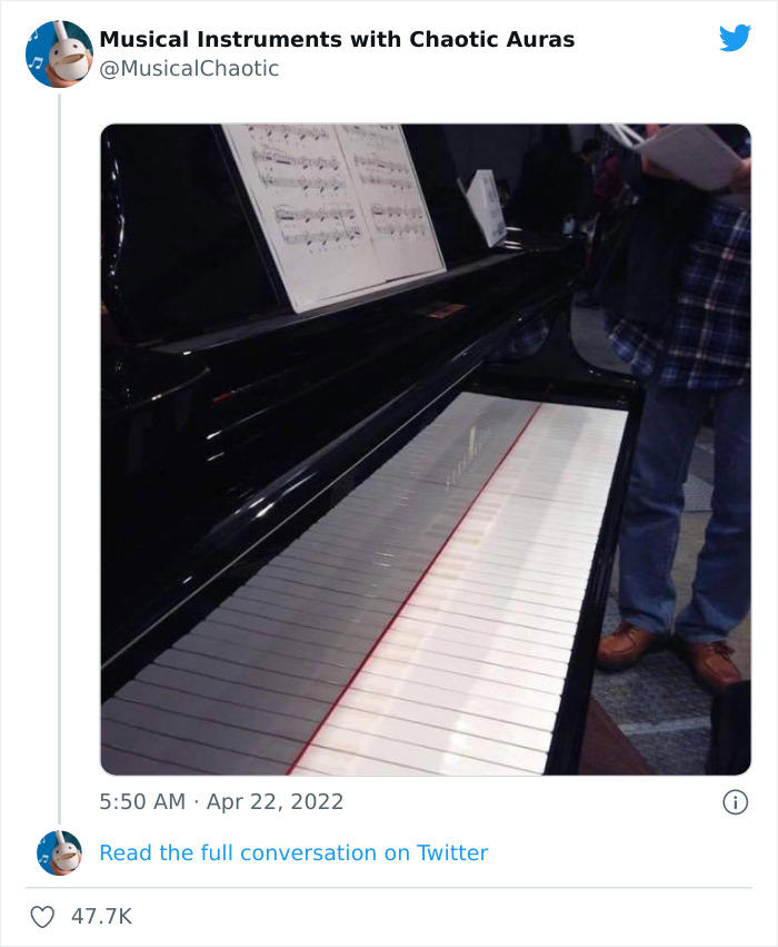 21 funny and bizarre pics from the “Musical Instruments With Chaotic ...