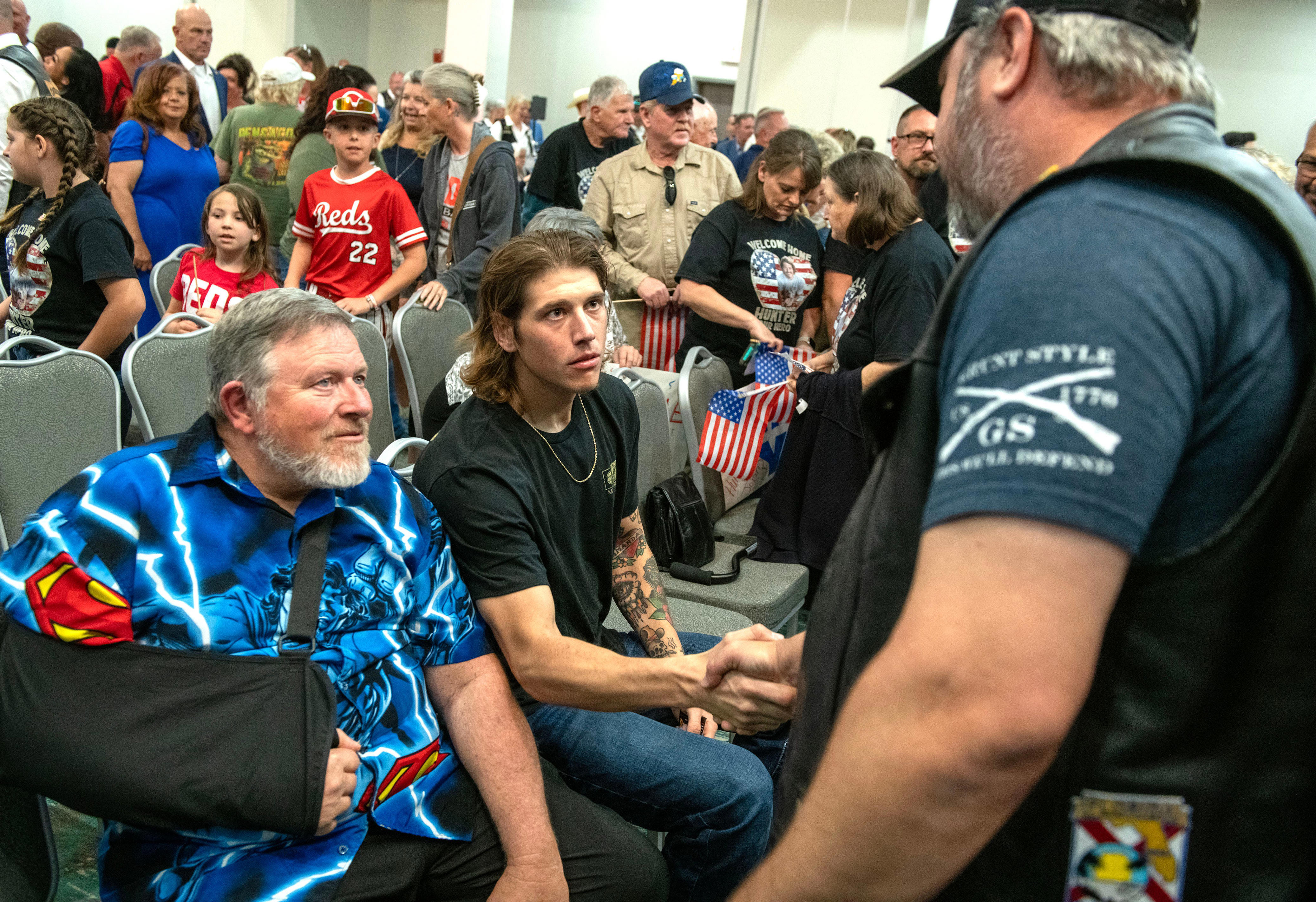 Community gathers to honor Hunter Girdner who was injured in Operation ...