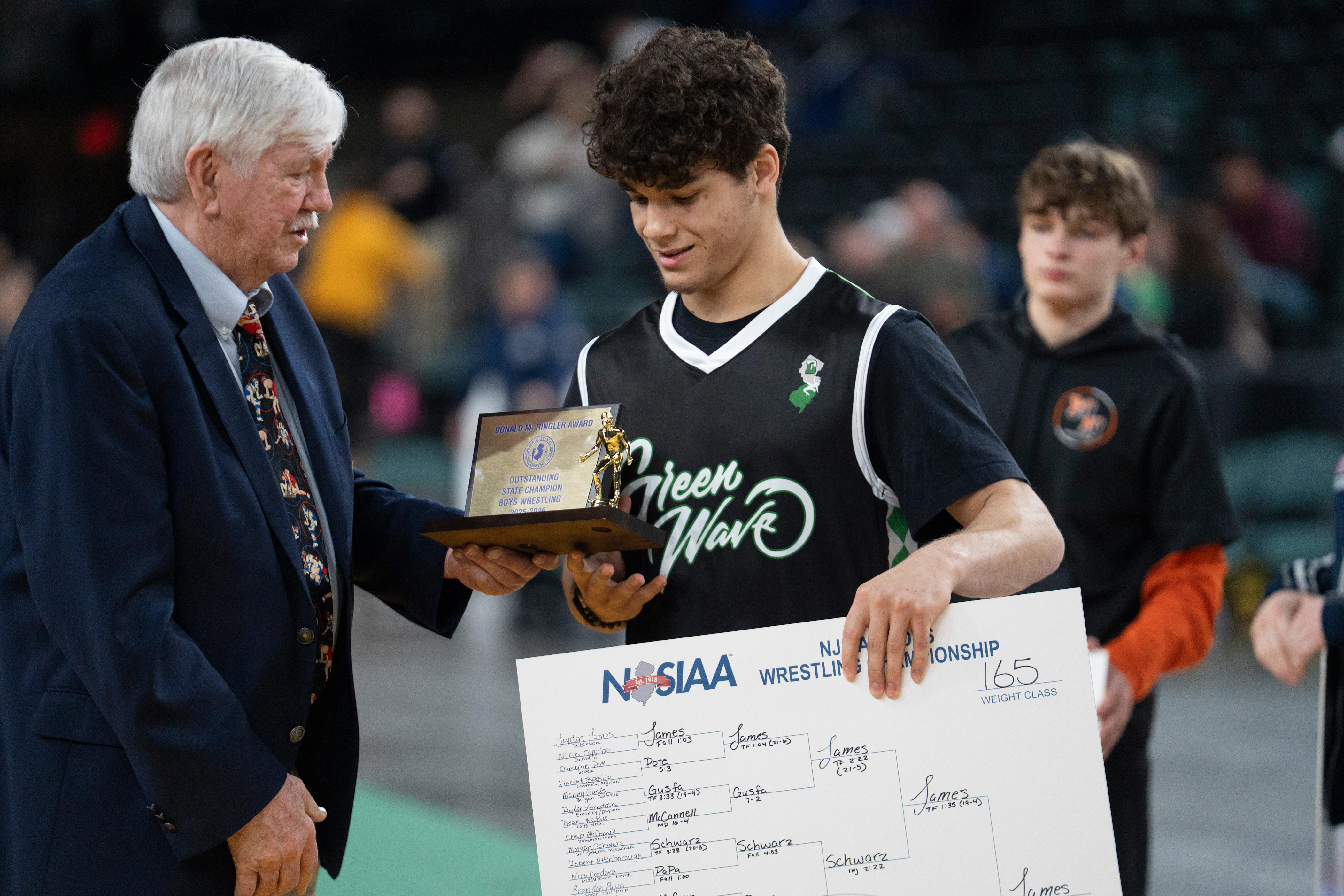Delbarton crowns state-best 3 champions at NJ wrestling tournament