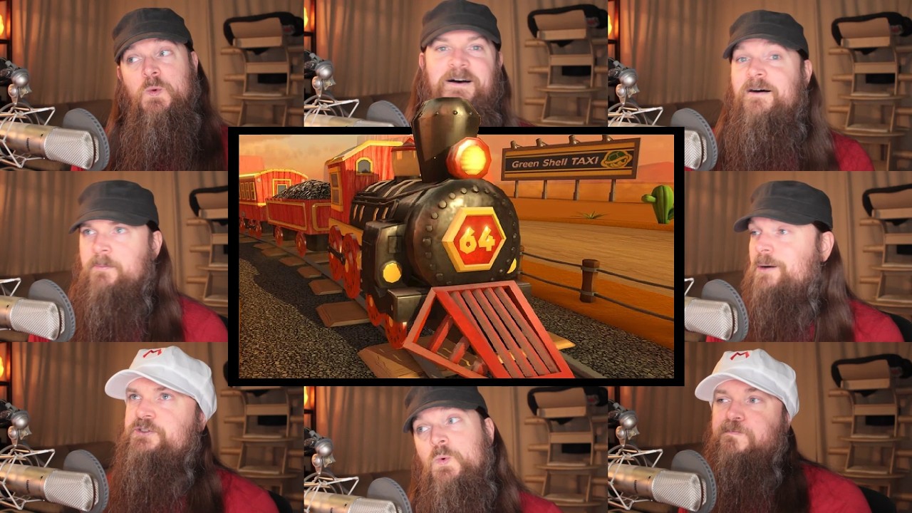 Mario Kart 64 - Kalimari Desert acapella 🚂💨