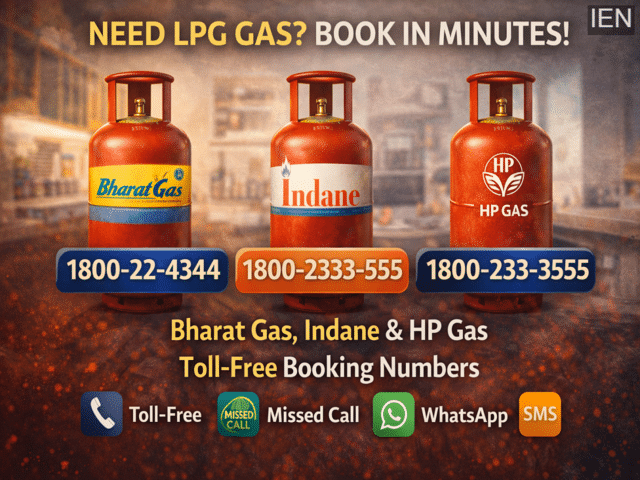 Book Your Lpg Cylinder Easily Bharat Gas Indane And Hp Gas Booking
