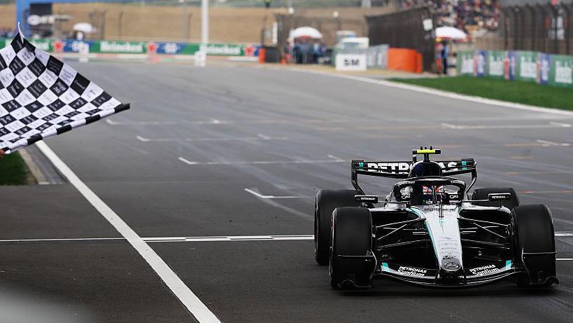 Antonelli wins in China ahead of Russell and Hamilton