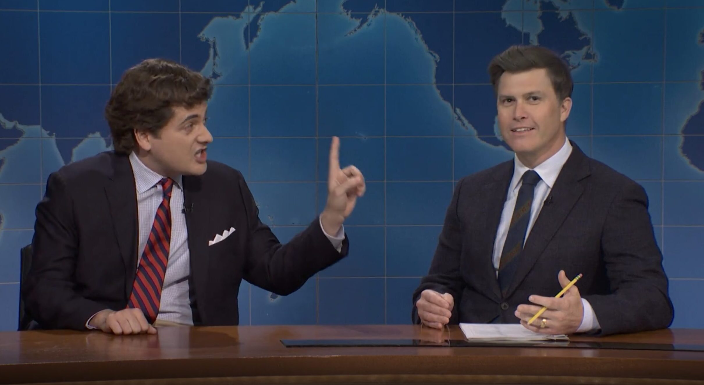 'That laugh is just awful!' SNL cast member wrecks Tucker Carlson with ...