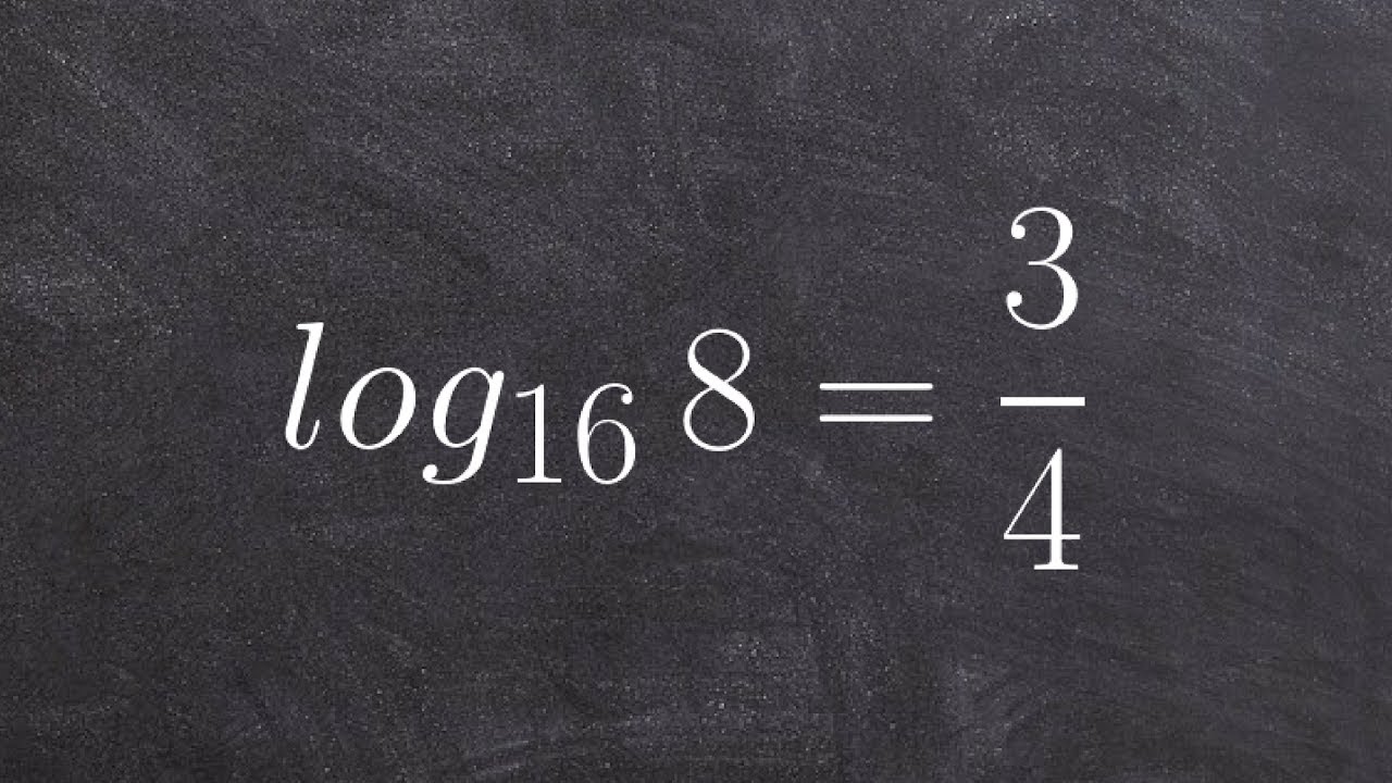 Converting between logarithmic and exponentia log