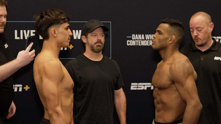 UFC newcomer starches opponent with brutal KO after violent UFC Vegas ...