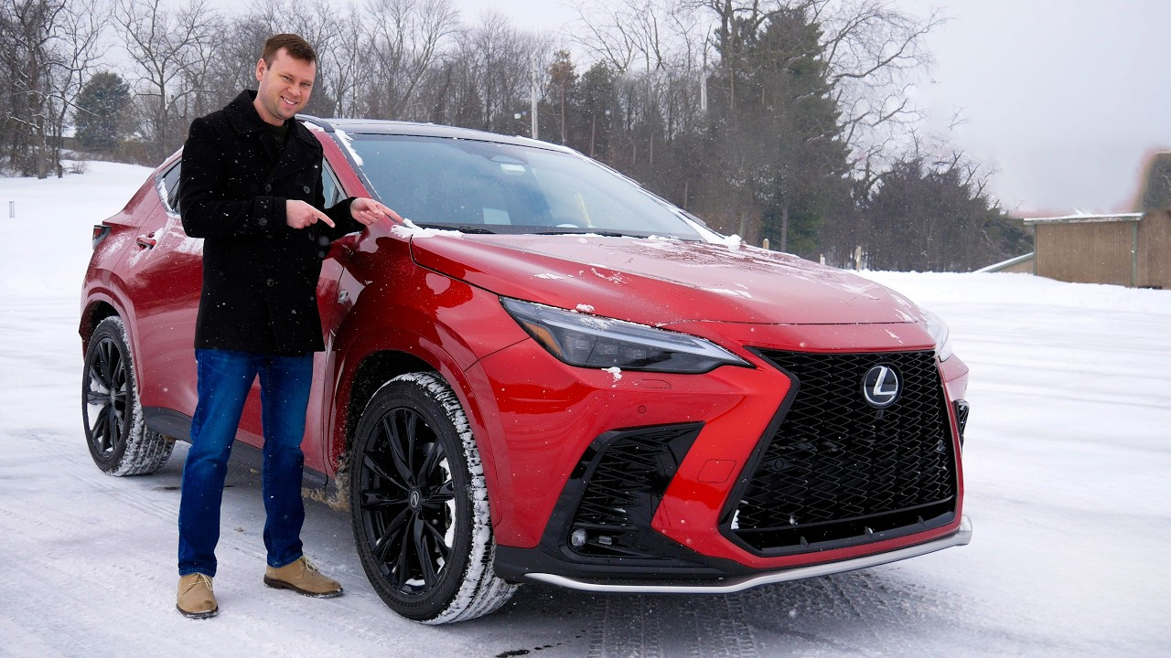 Exploring features of the new Lexus NX hybrid