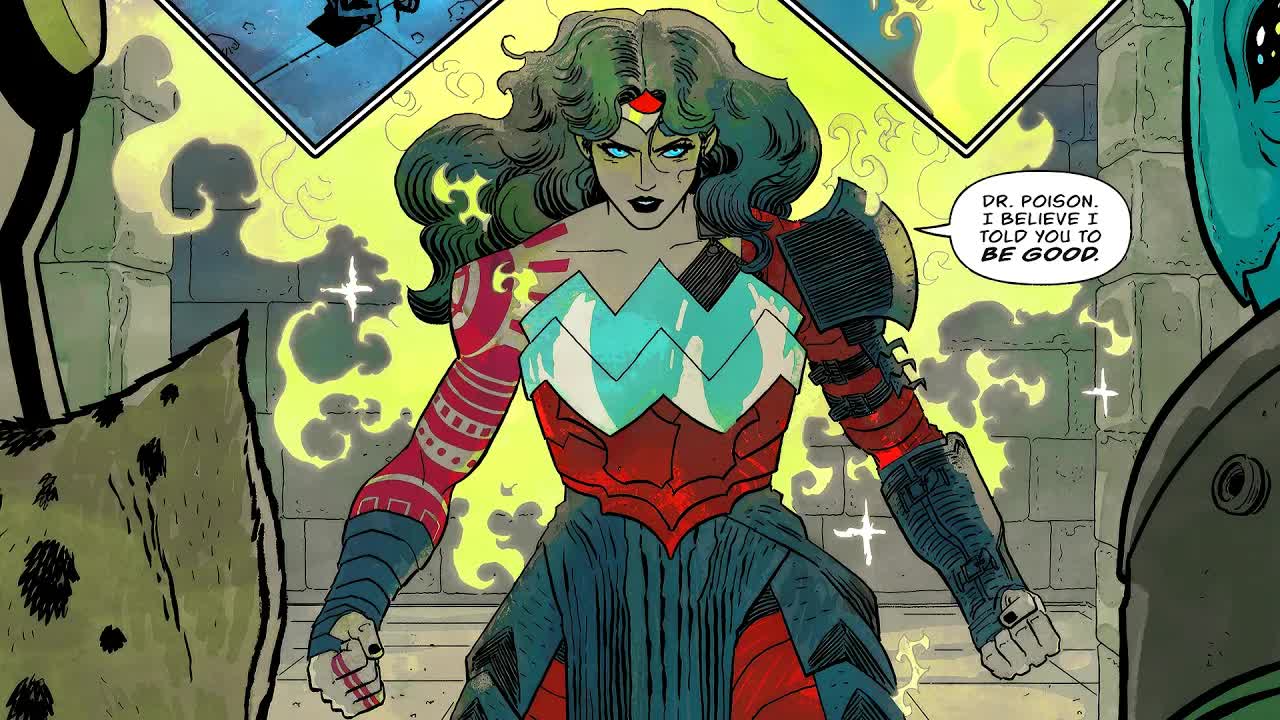 Absolute wonder woman destroys the Suicide Squad