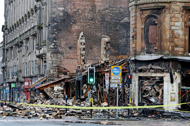 Glasgow Union Street fire 'spread rapidly through building voids'