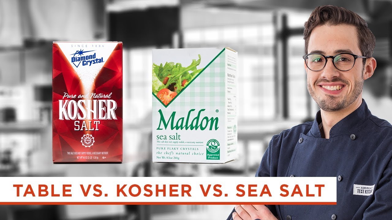 Understanding the real differences between kosher, table, and sea salt