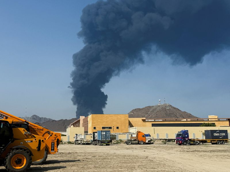 Indian crude tanker sails out safely after attack on UAE's Fujairah port