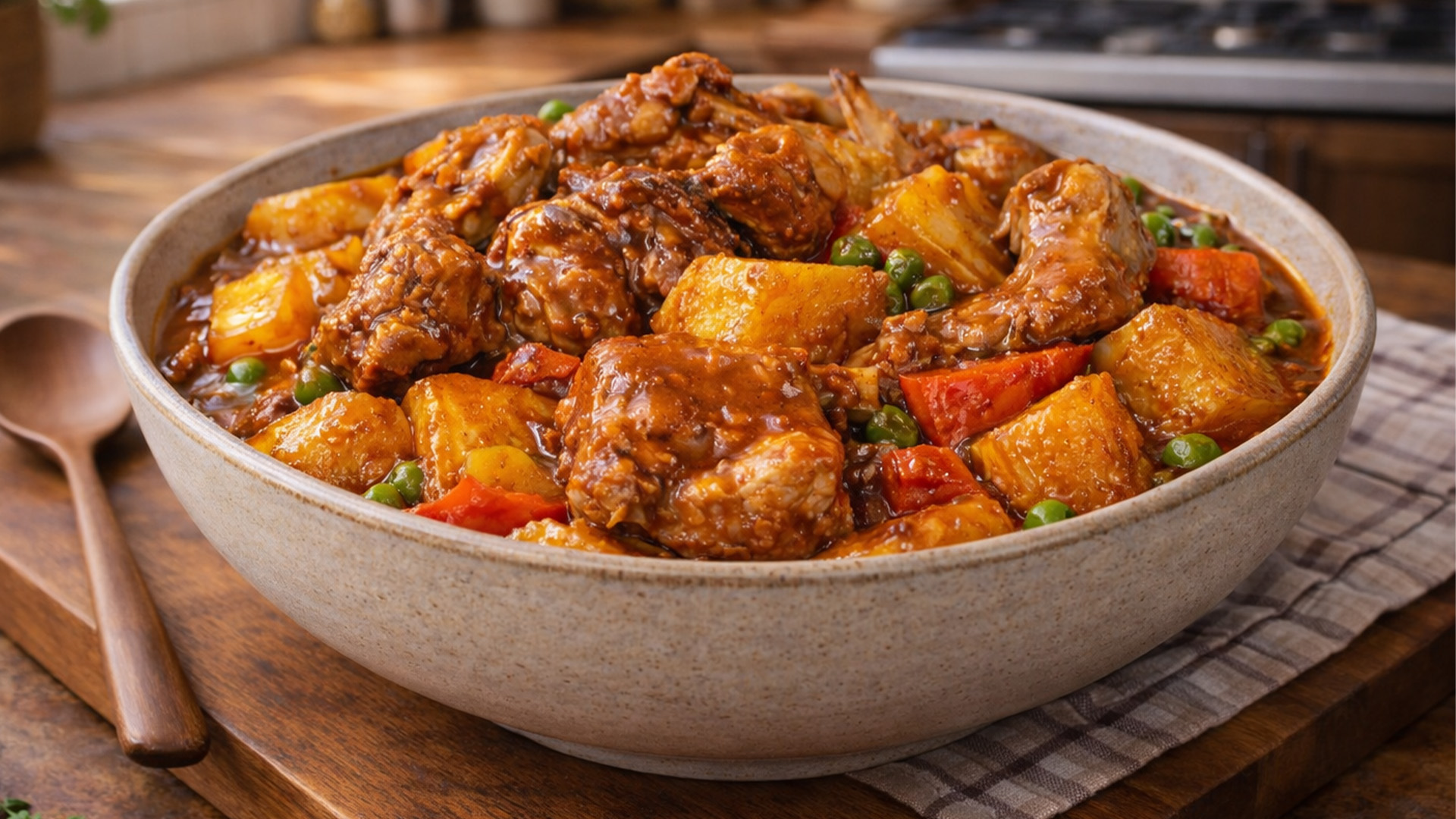 A simple chicken and pineapple dish full of flavor