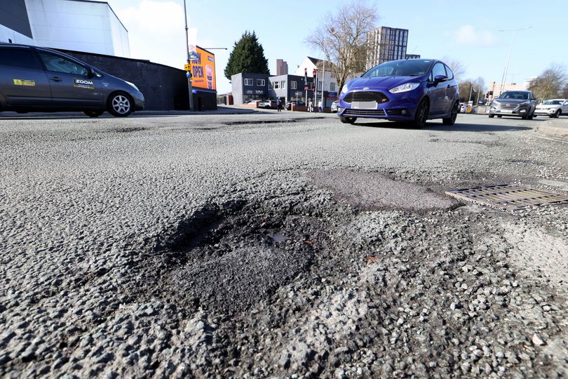 The 'embarrassing' Preston road where there's 'more pothole than tarmac'