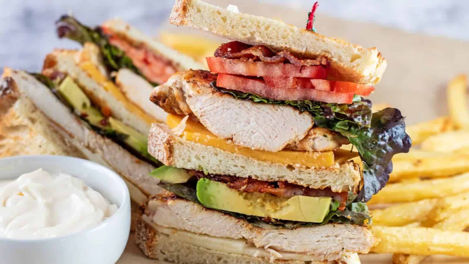 12 overloaded sandwiches bursting with delicious layers