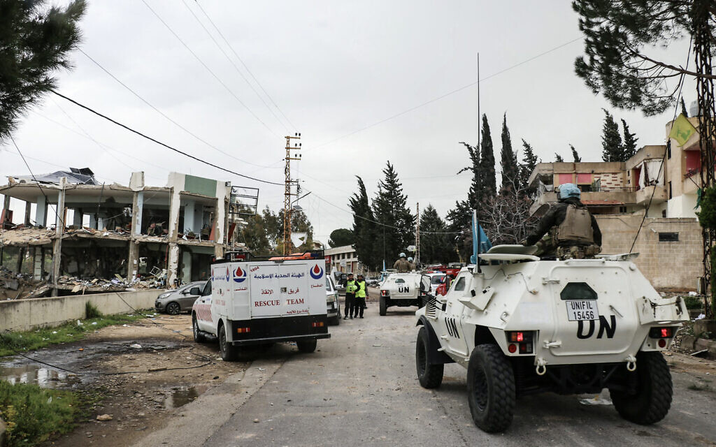 UN says its peacekeepers in Lebanon came under fire from 'non-state ...