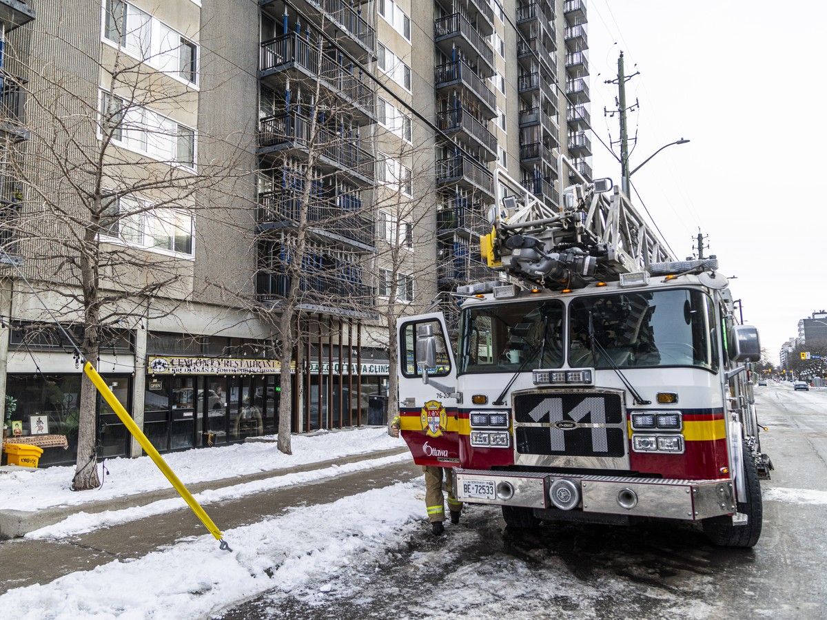 Third person dies after Saturday highrise fire in Centretown