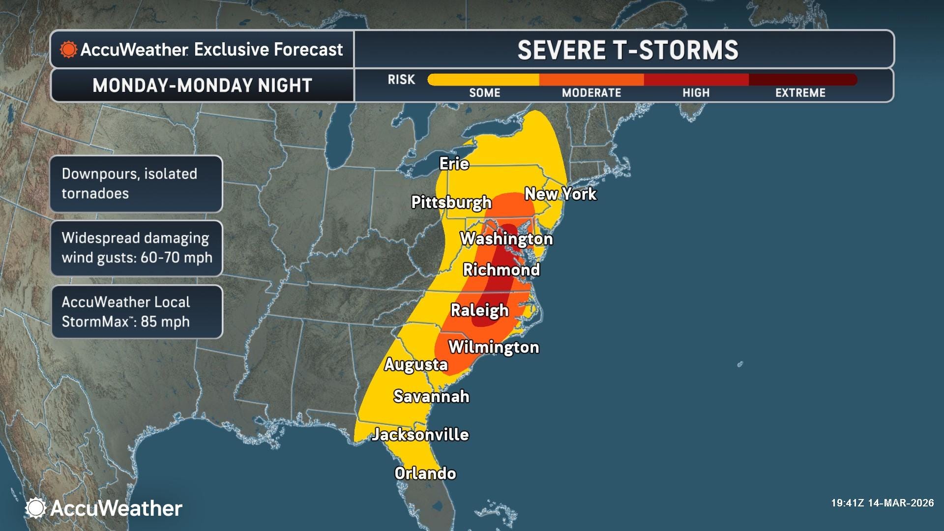 What to expect around Petersburg as Virginia faces severe storms