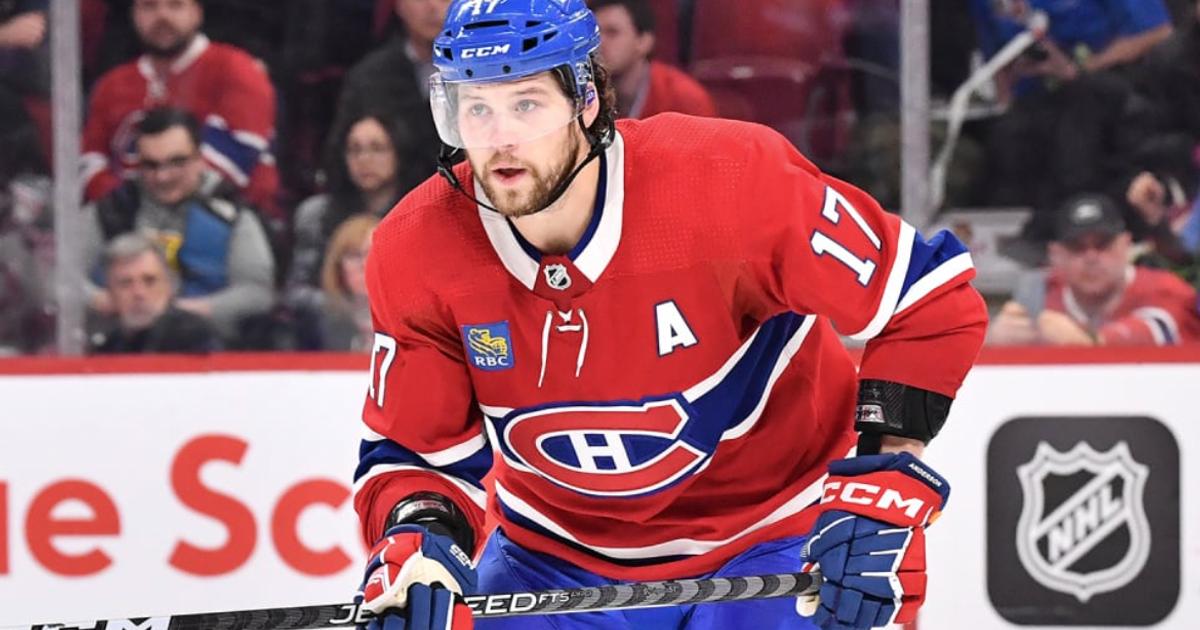 Josh Anderson réagit avec émotion à la décision de laisser Brendan ...