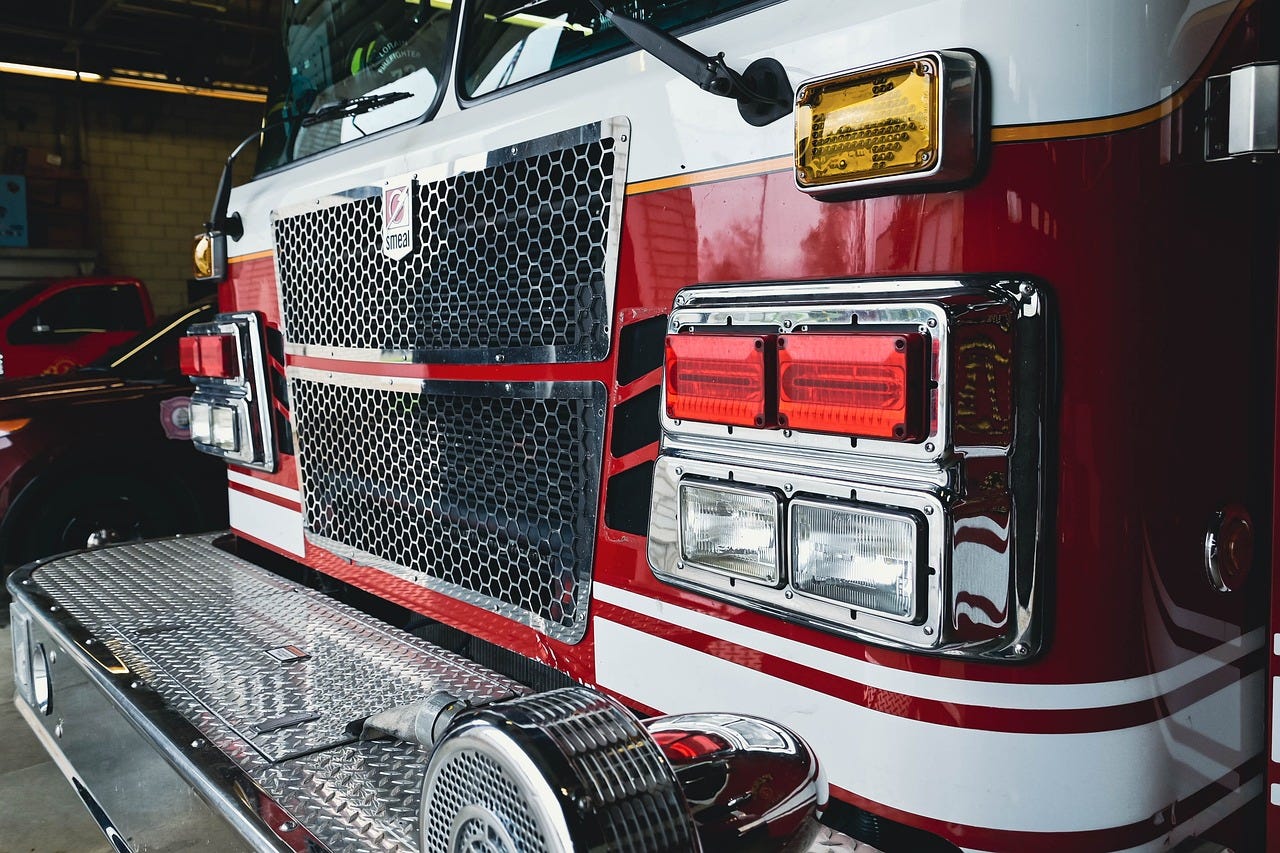 Six displaced after Brown Street residential fire