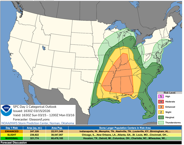 March madness: Winter storm, tornado threat, heat, fires, floods hit ...