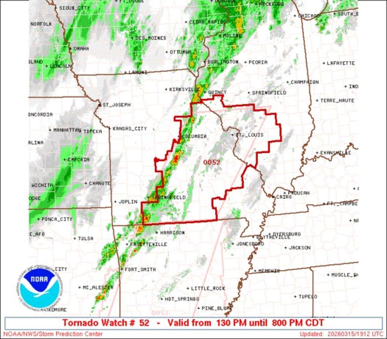 Tornado watch issued for St. Louis metro as severe weather is imminent ...