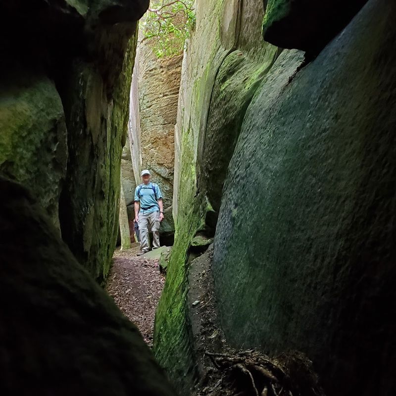 This rugged Virginia summit leads to a labyrinth of towering sandstone ...