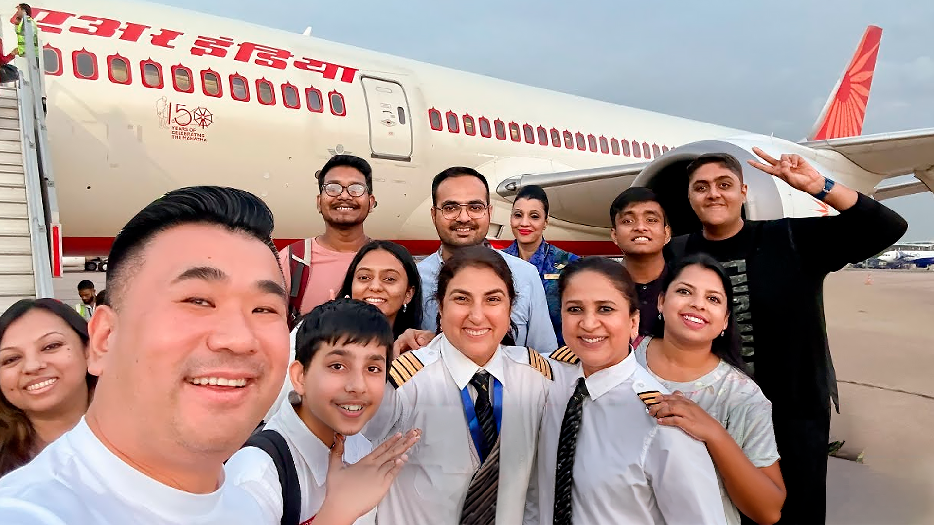 What changed on my Air India flight? Mumbai to Delhi B787