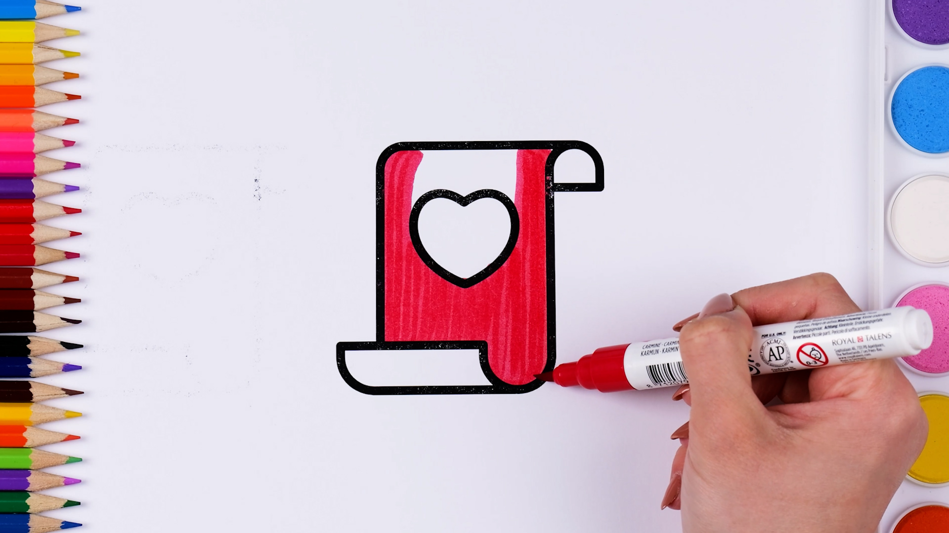 Coloring in | Different drawings for kids