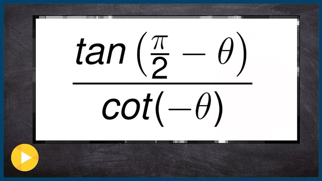 How to use trig identities to divide two trig functions