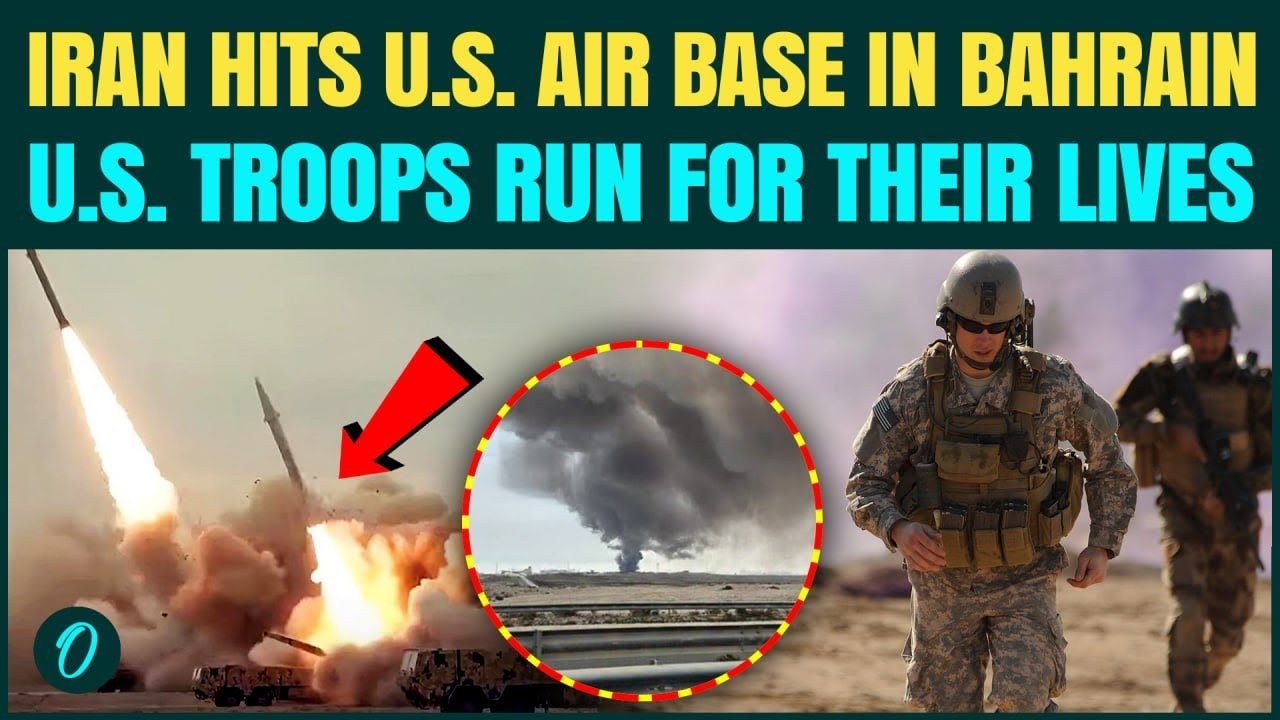 Iran HITS US air base in Bahrain | US troops RUN for cover? Mojtaba ...