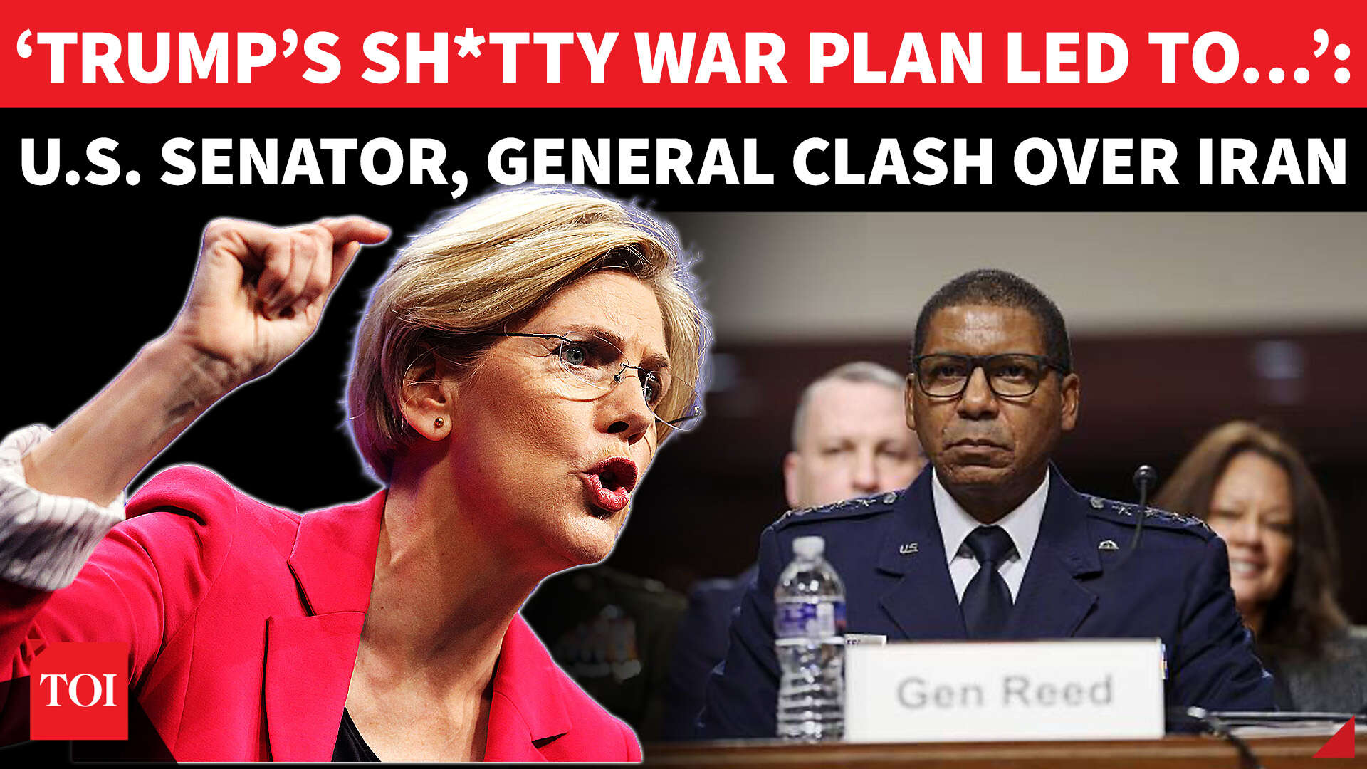 US senator clashes with General Reed over Trump’s ‘poor’ Iran war ...