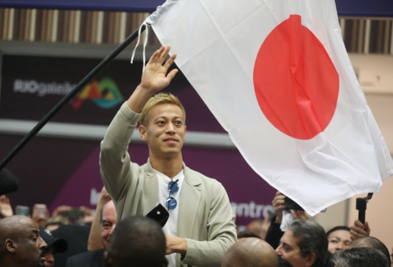 Keisuke Honda loses US advertising deal over Iran support at World Cup