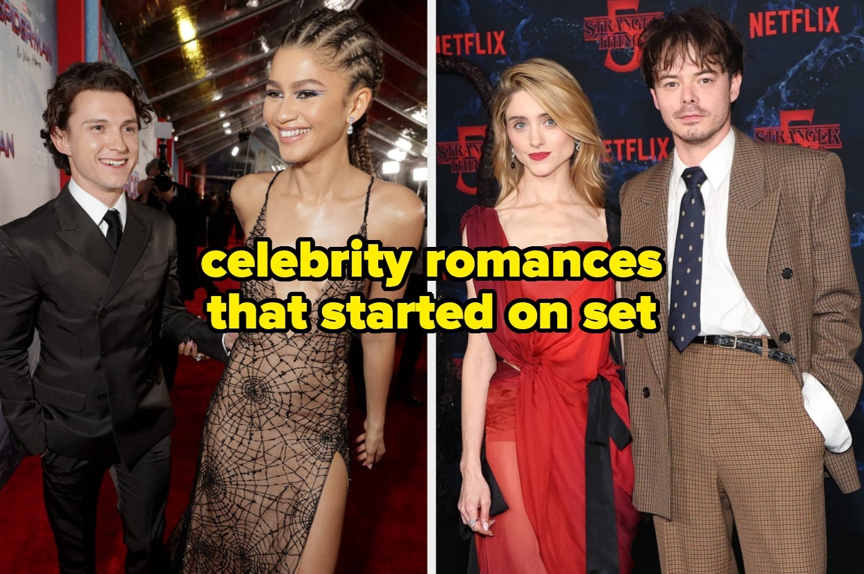 19 celeb couples who started dating while filming together, proving ...