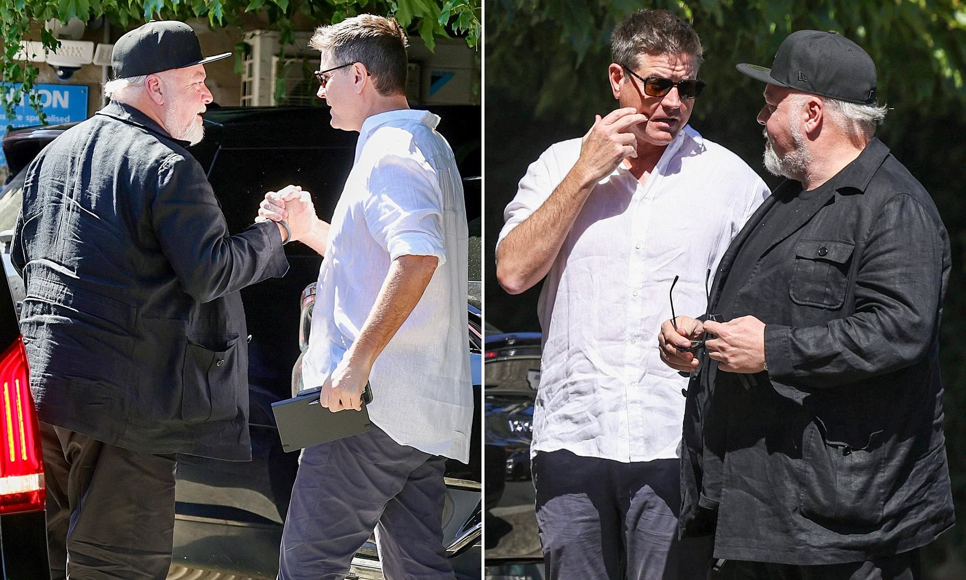 Kyle Sandilands meets with billionaire media owner's heir while his ...