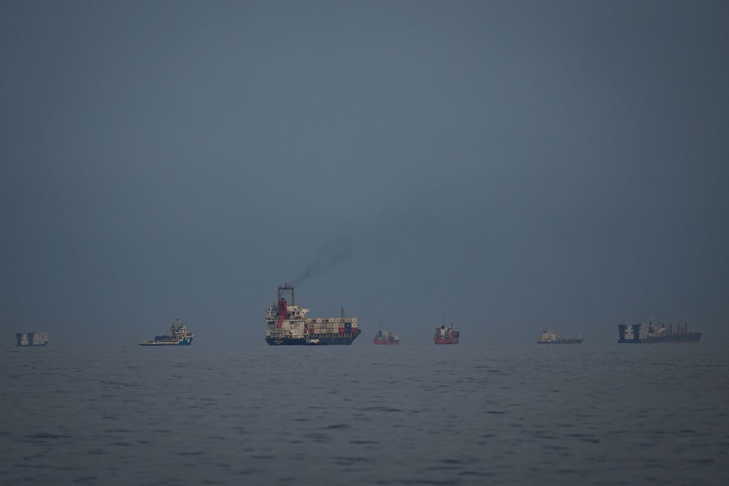 Which ships have been able to pass through the Strait of Hormuz?