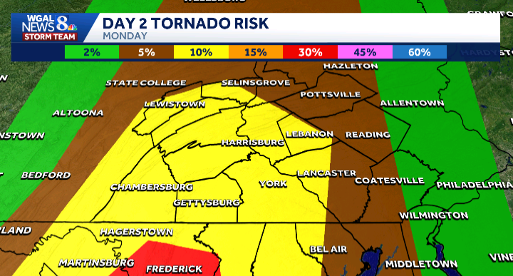 Damaging winds, tornadoes possible, brief heavy rainfall | What we're ...