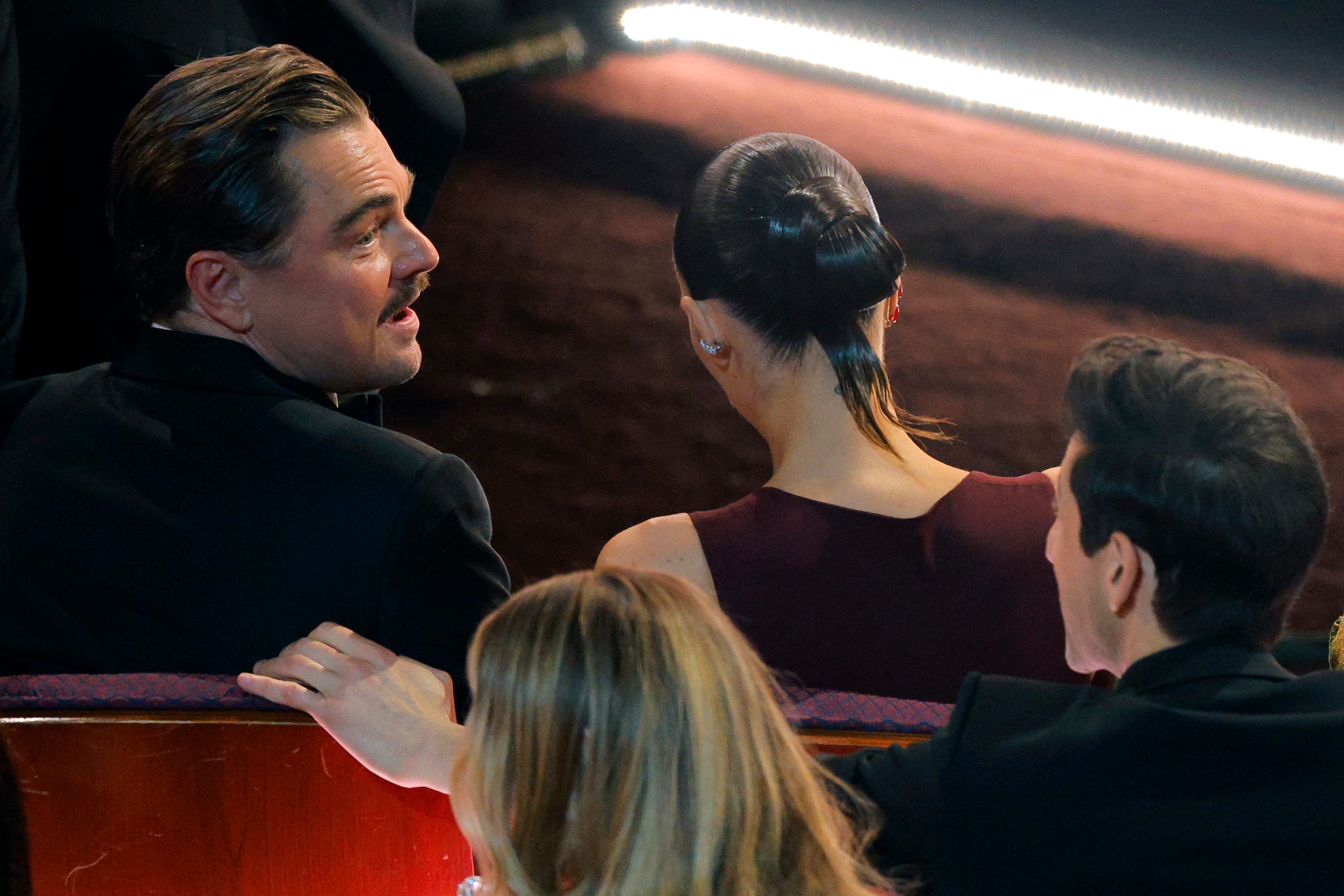 Leonardo DiCaprio brings Vittoria Ceretti as his date to the Oscars