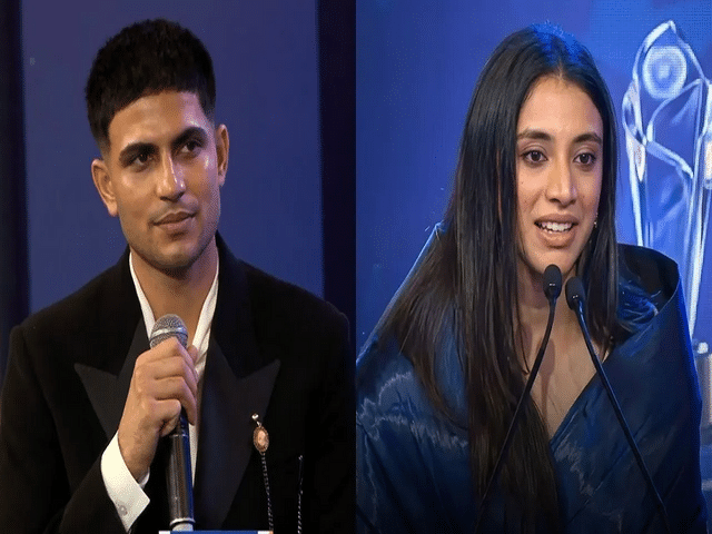 Shubman Gill and Smriti Mandhana dominate the BCCI Naman Awards, here ...